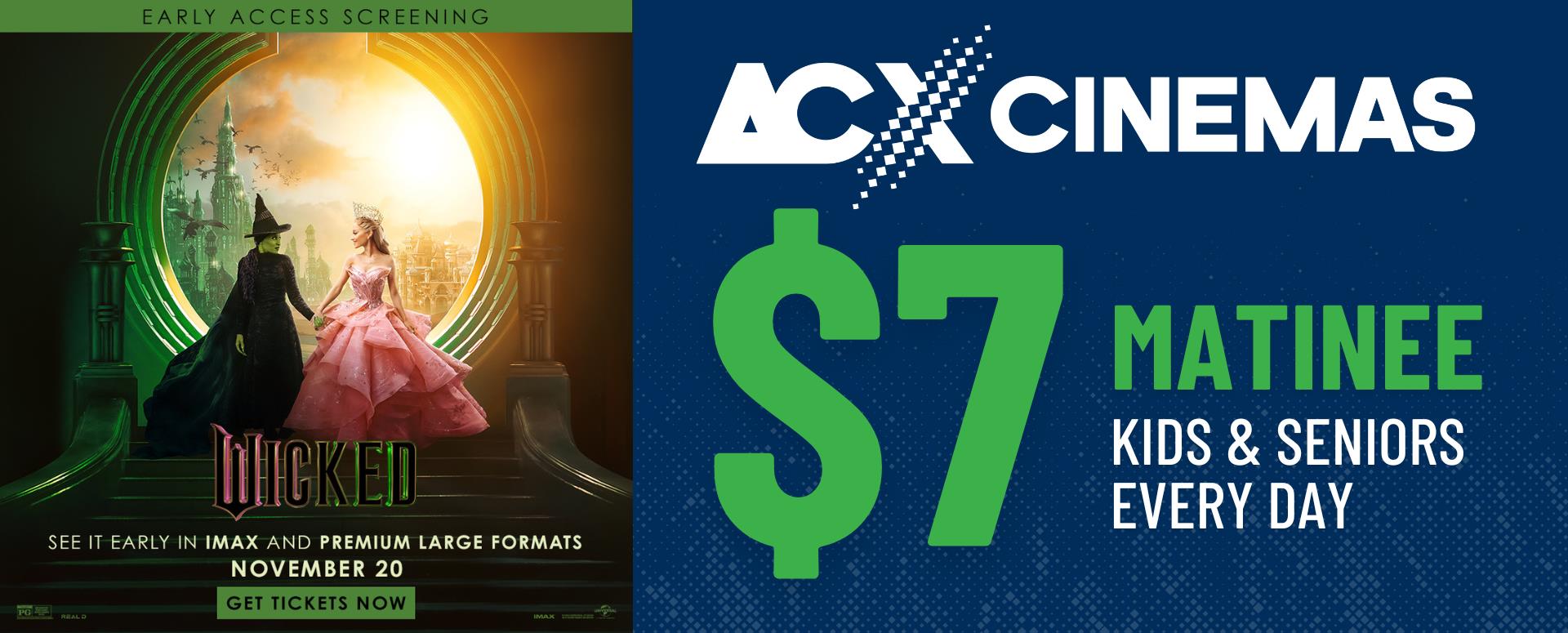 ACX Cinema Glendale | Movie Theater