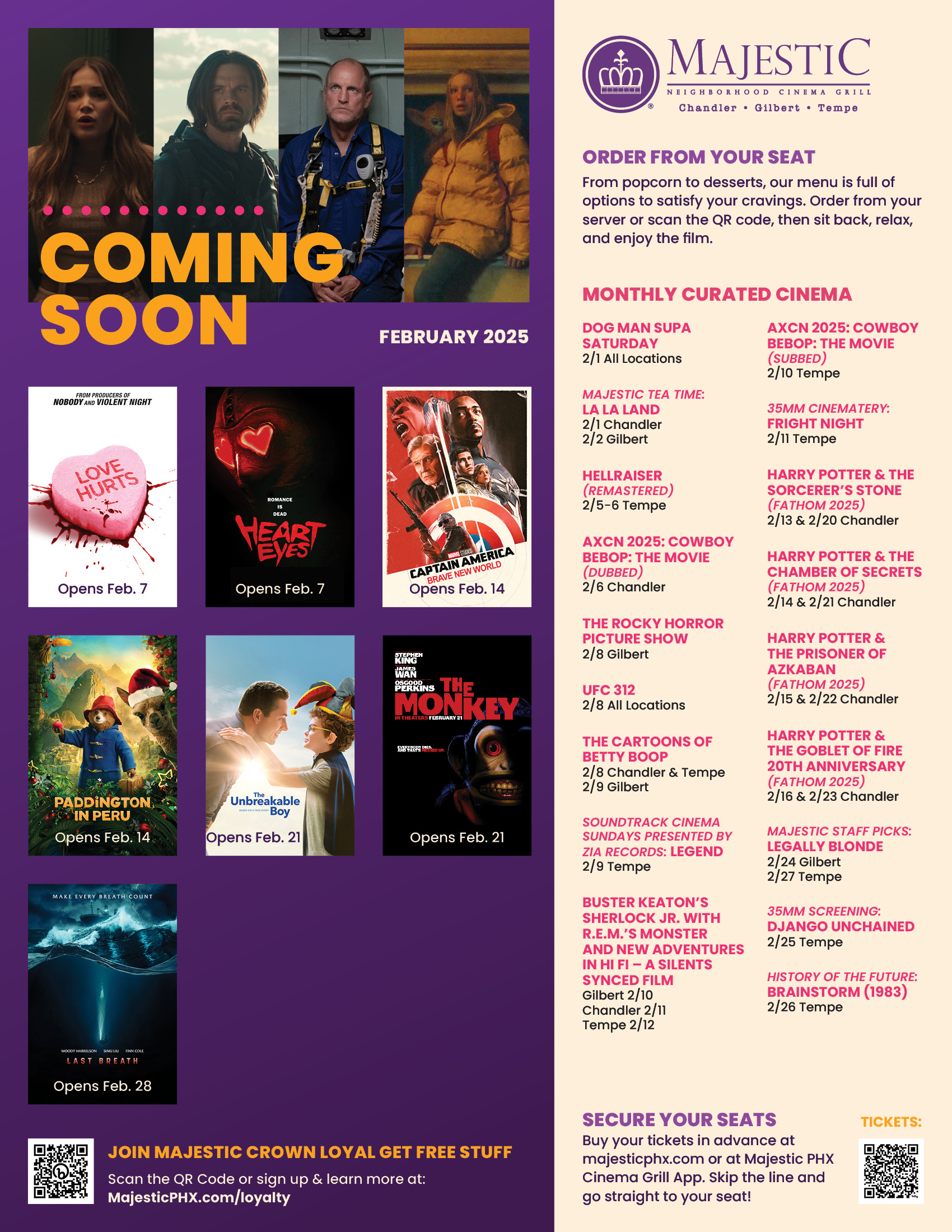 Experience the Magic of Movies This February at Majestic! | Majestic ...